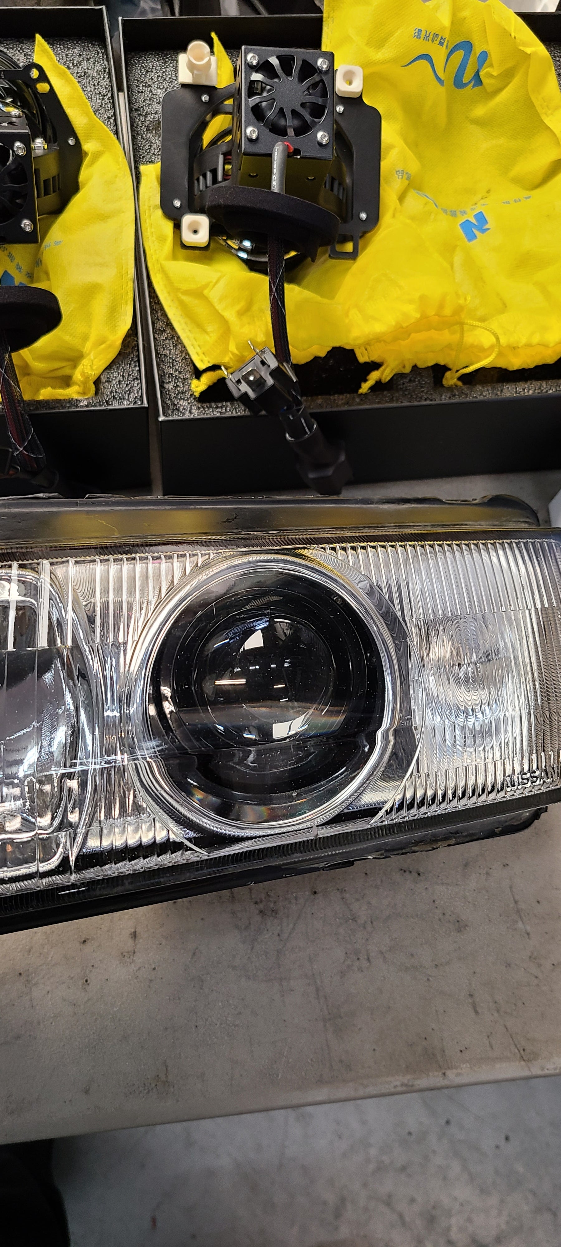 U.P.G R32 Skyline Bi-Led headlight upgrade kit – U.P.garage