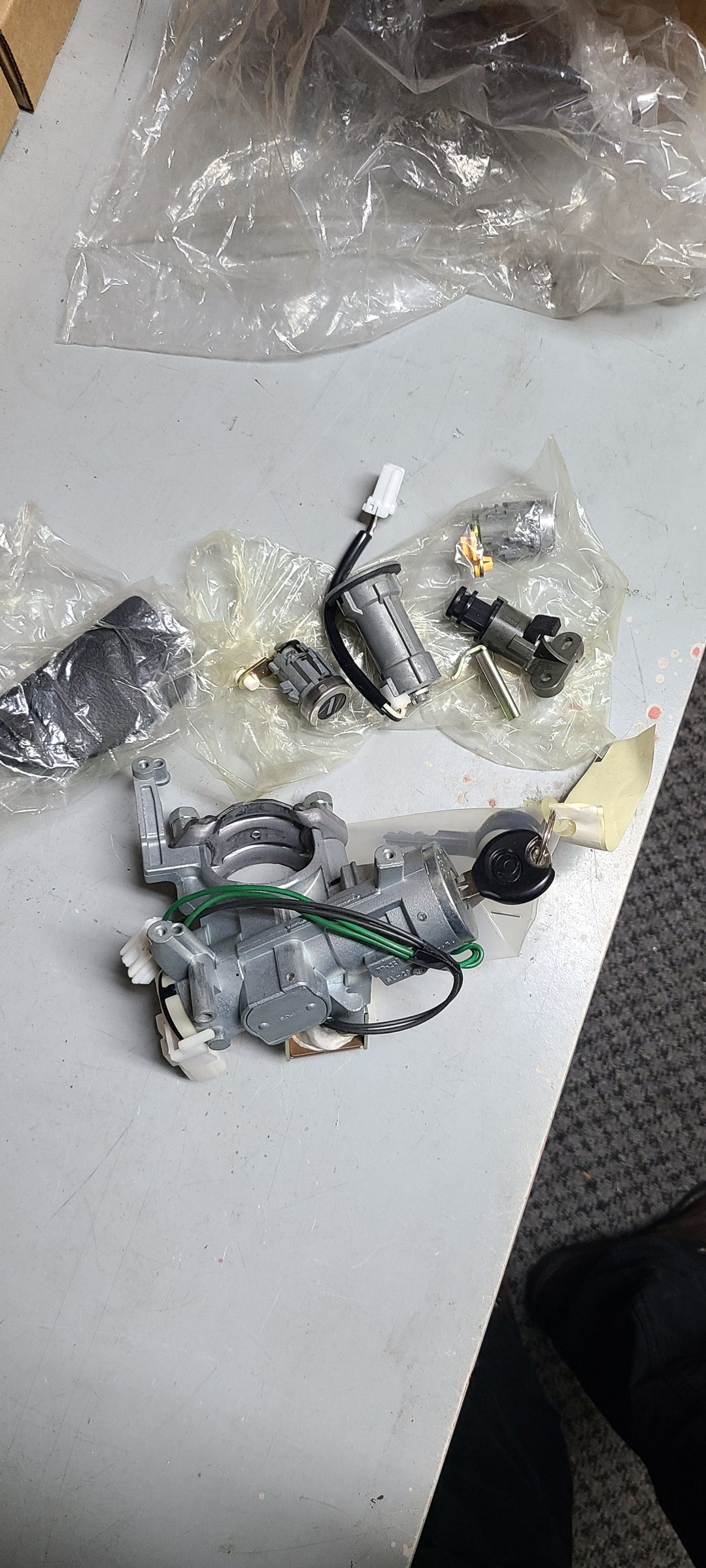 NOS Mazda FD3S RX-7 key lock set complete – U.P.garage