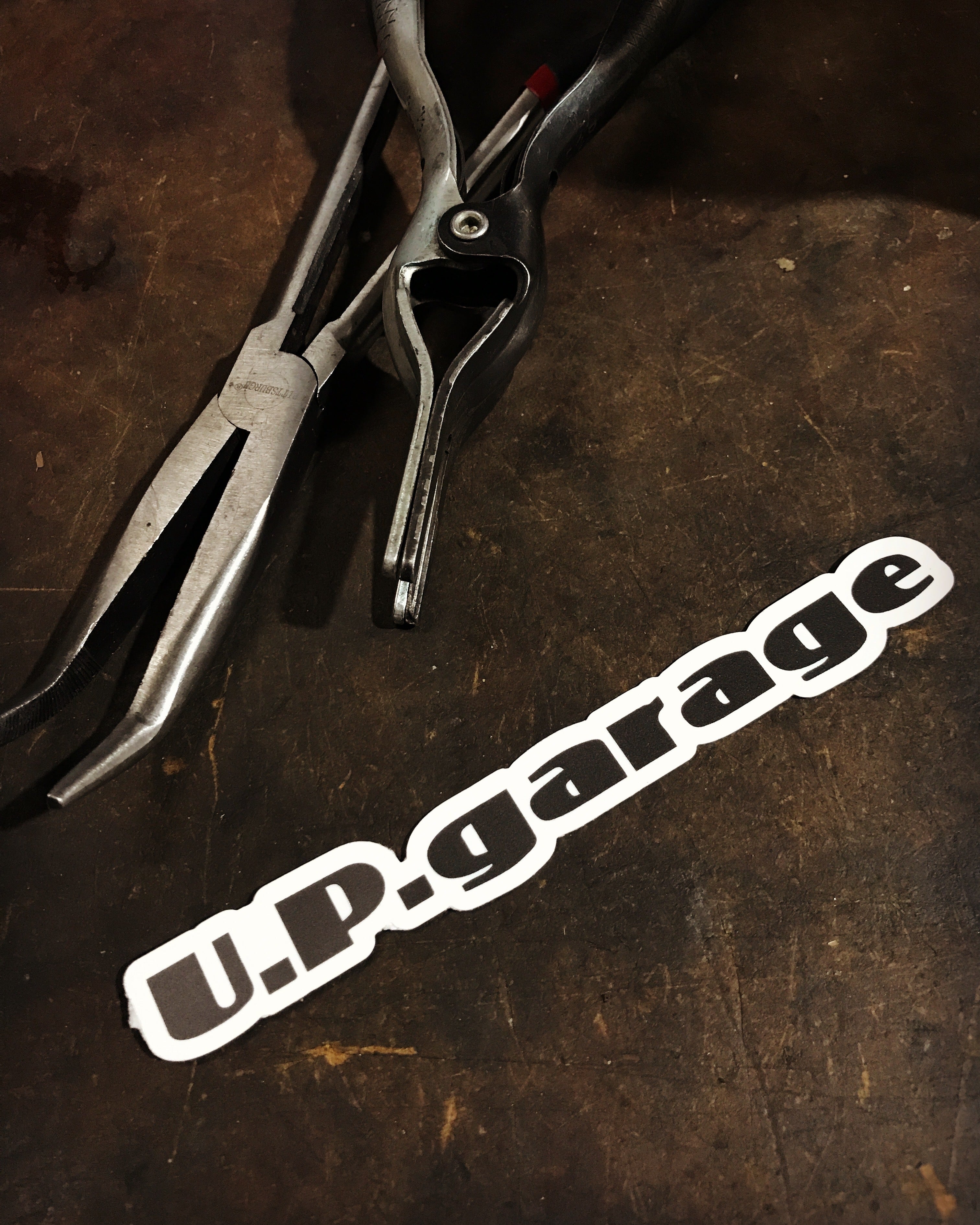 U.P. Garage Logo Sticker – U.P.garage