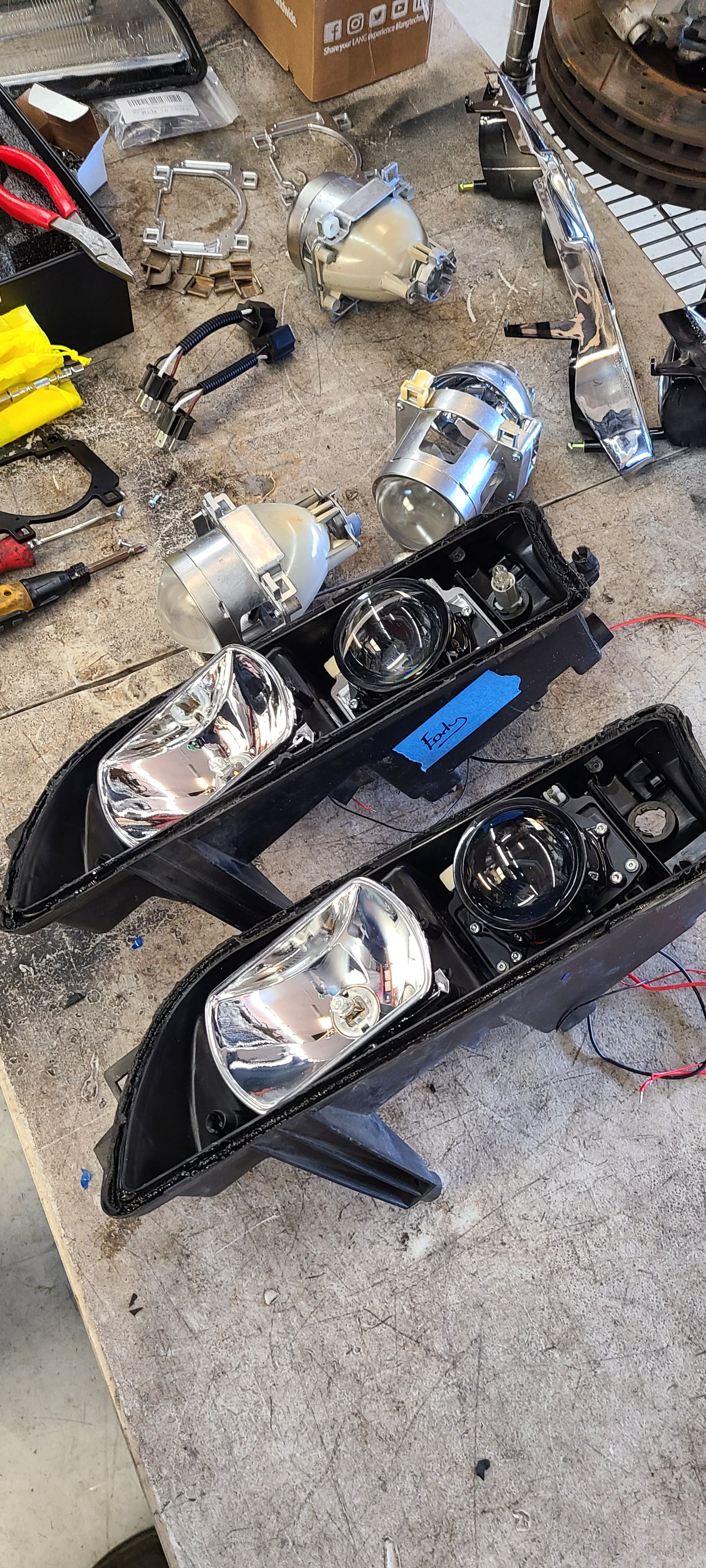 U.P.G R32 Skyline Bi-Led headlight upgrade kit – U.P.garage