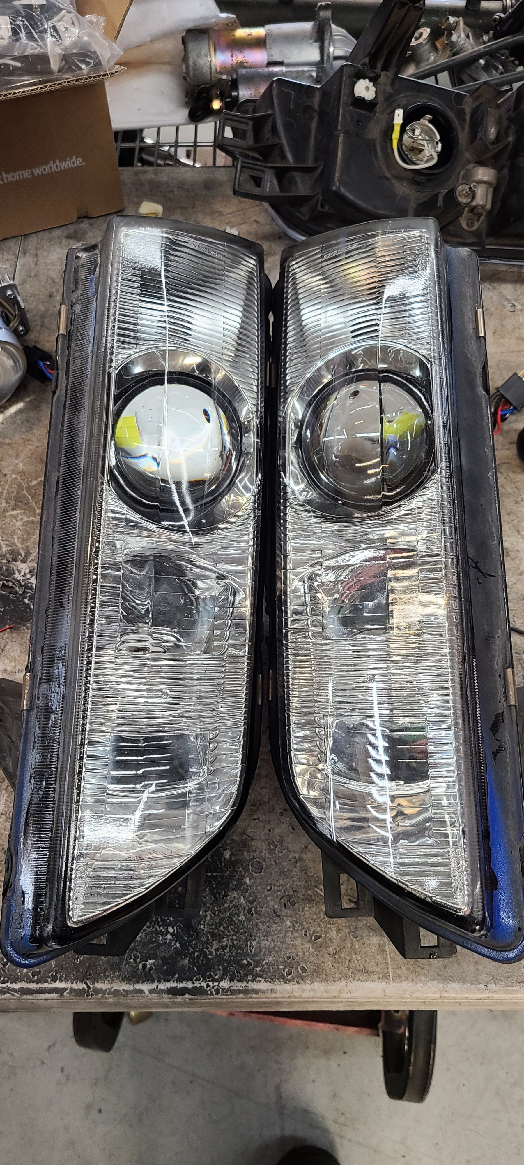 U.P.G R32 Skyline Bi-Led headlight upgrade kit – U.P.garage