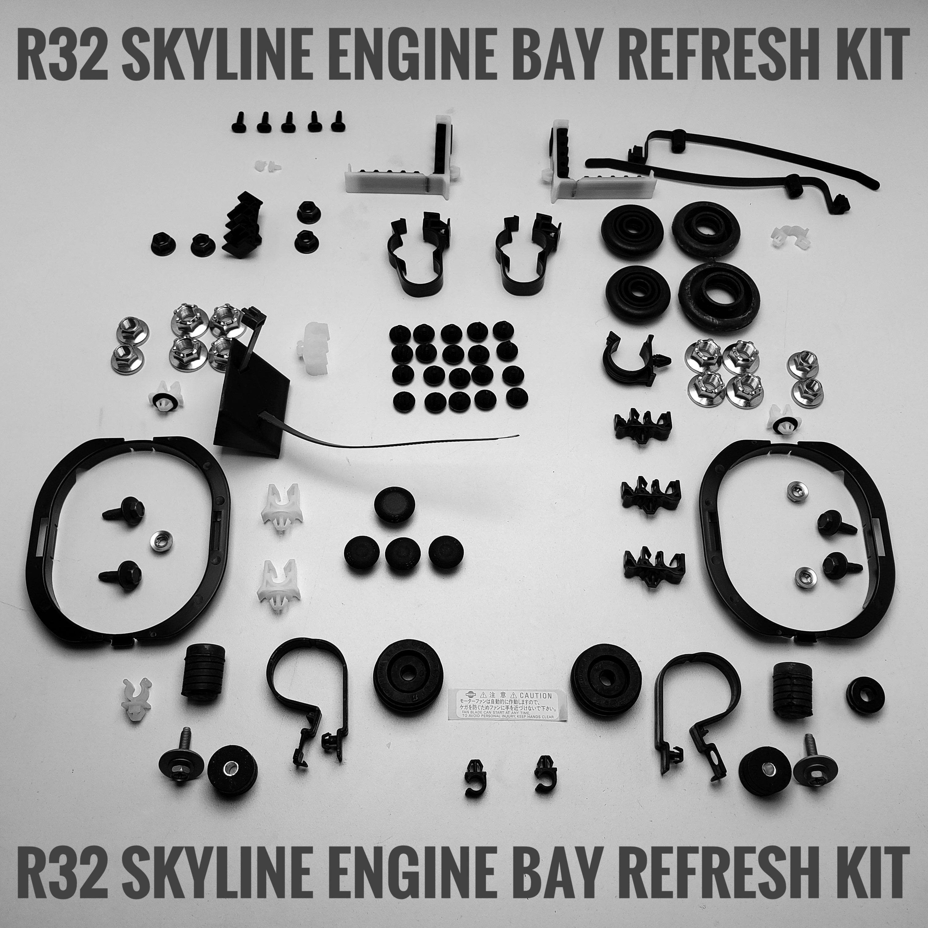 R32 Skyline Engine Bay Refresh Kit – U.P.garage