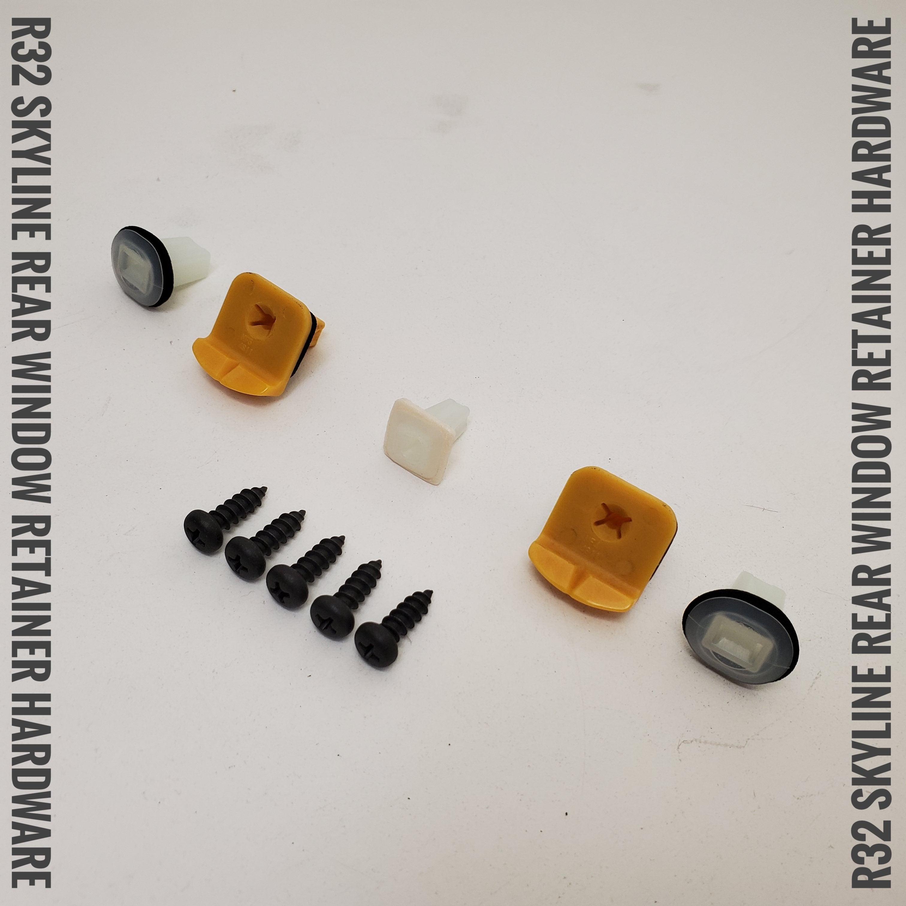 R32 Skyline Rear Window Retainer Hardware – U.P.garage