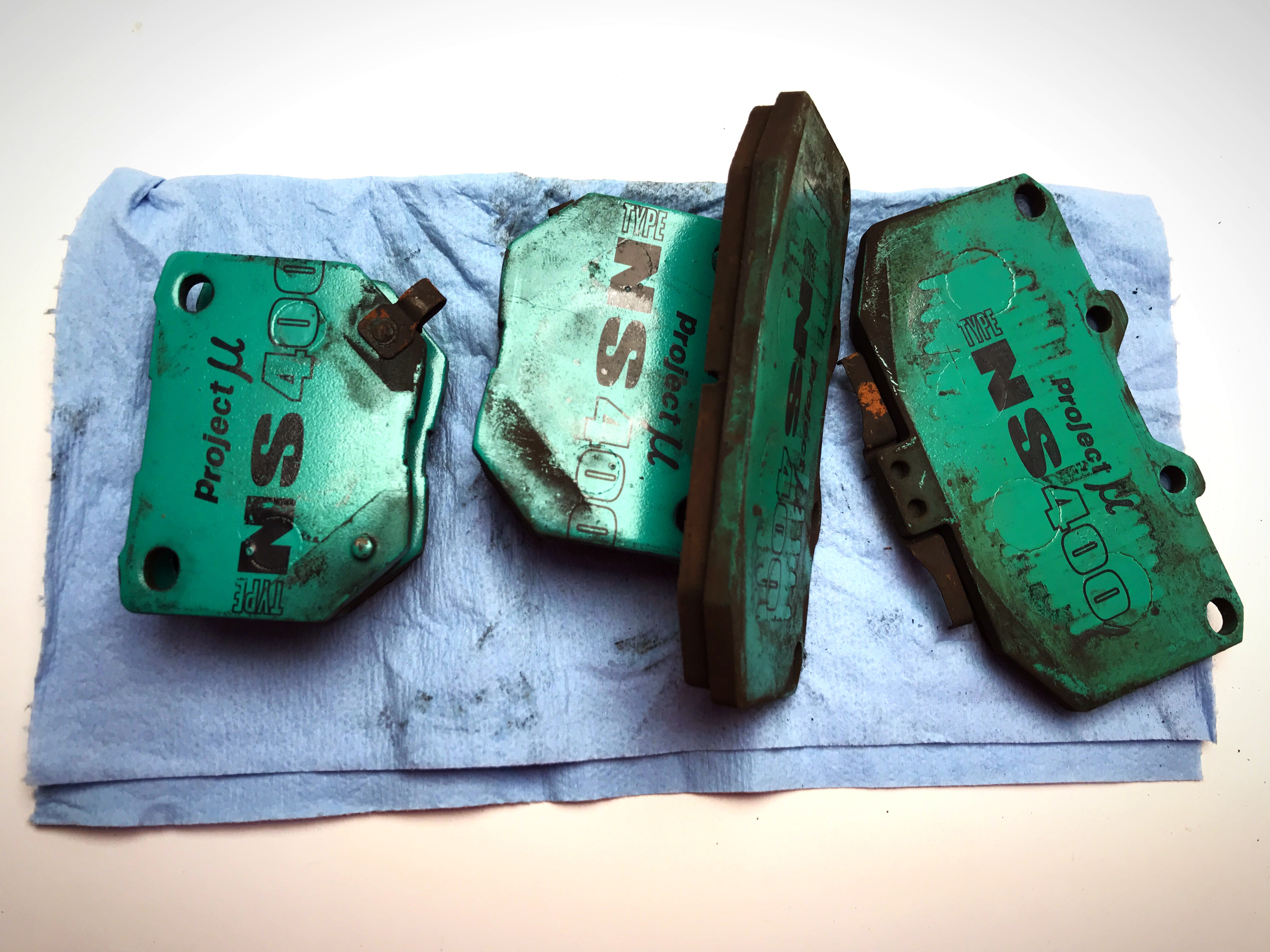 R32 GTR Project mu brakes pads – U.P.garage